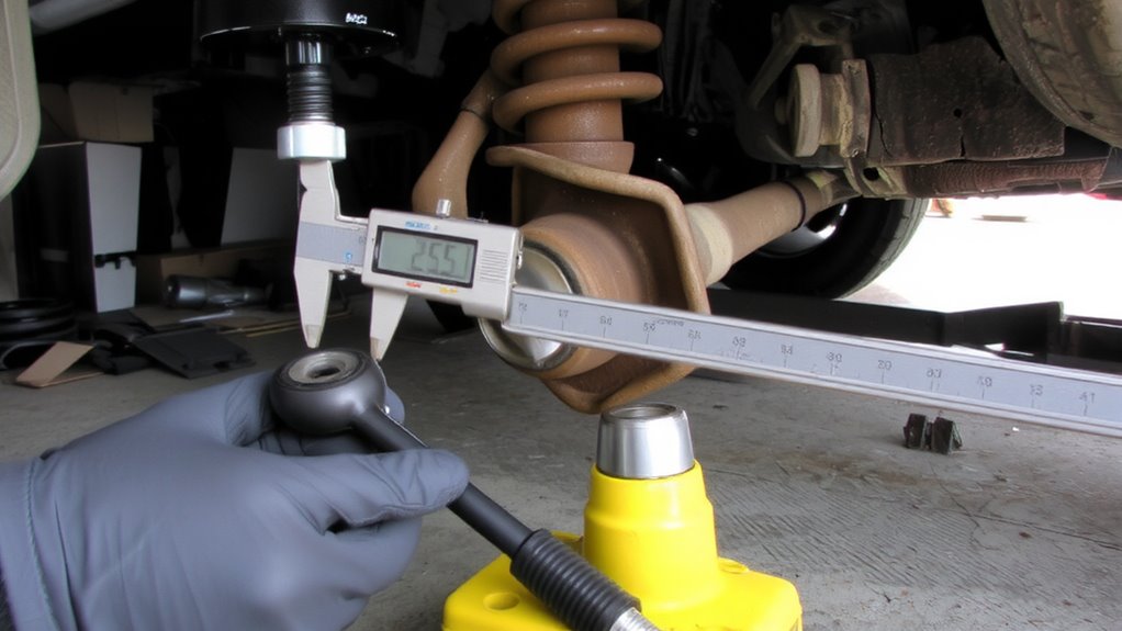 Inspecting Ball Joints During Front Suspension Service on a GMC Sierra ...